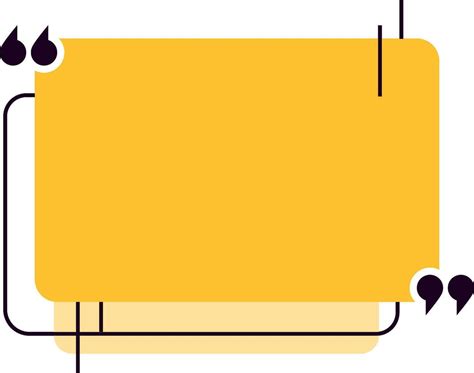 Yellow Text Box With Quotation Marks Is Perfect For Adding Testimonials