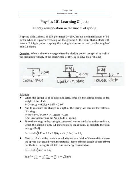 physics 101 learning objects pdf