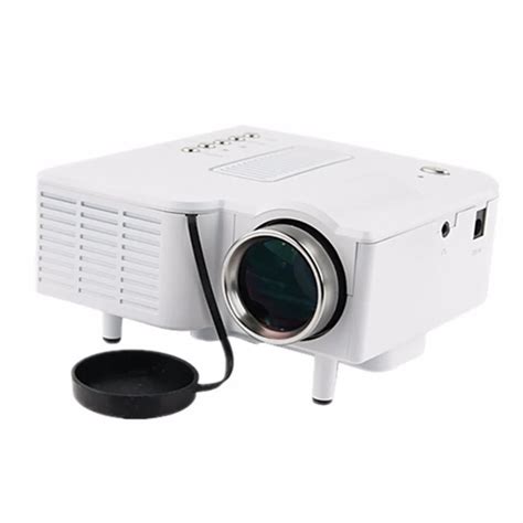Led Projector Projector Uc28 Mini Portable Pocket Mini Pcandlaptop Vga Usb Sd Av Hdmi Input Cinema