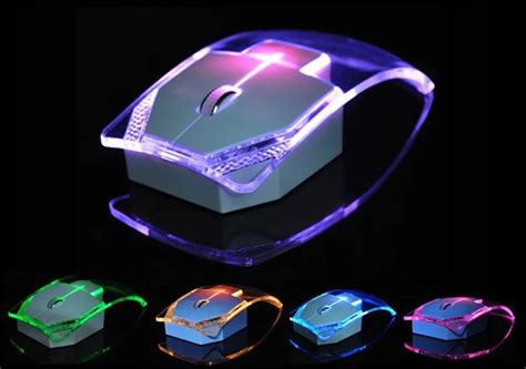 Wholesale Luminous Lights G Wireless Mouse Transparent Wireless Mouse Buy Light Up Wireless