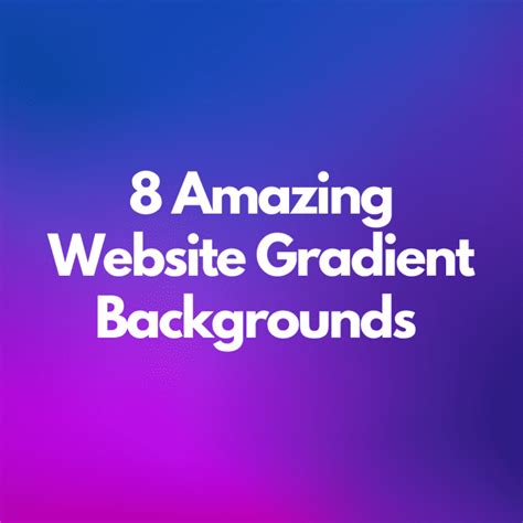 8 Amazing Website Gradient Backgrounds To Check Out The Ultimate List Hubpages