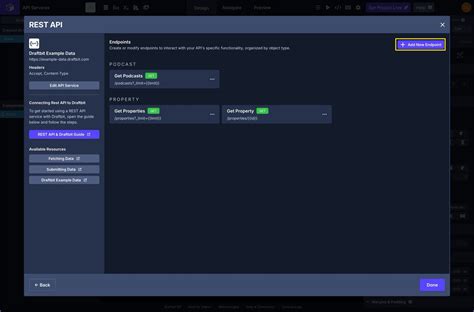 REST API Endpoints
