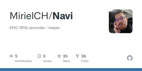 GitHub MirielCH Navi EPIC RPG Reminder Helper