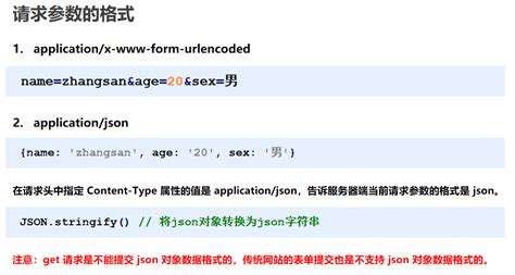 307 ajax请求参数格式：json， x form urlencoded 冲啊！ 博客园