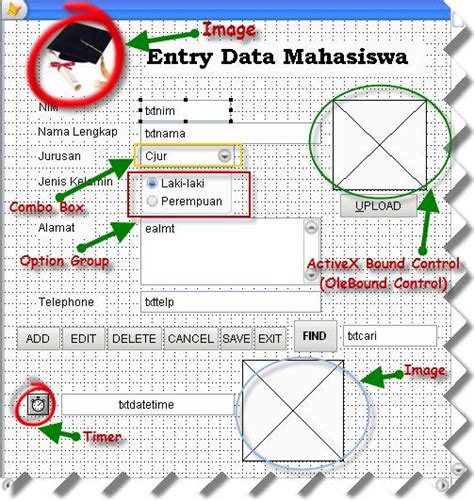 Agus Weblog Aplikasi Entri Data Siswa Visual Foxpro