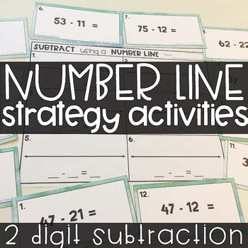 Subtraction Number Line Activities By Teaching With Kaylee B TPT