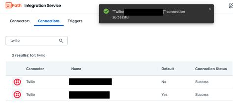 Integration Service For Twilio Send Message On Unattended Robots