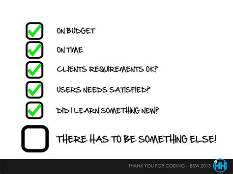 Thank You For Coding Bsw13