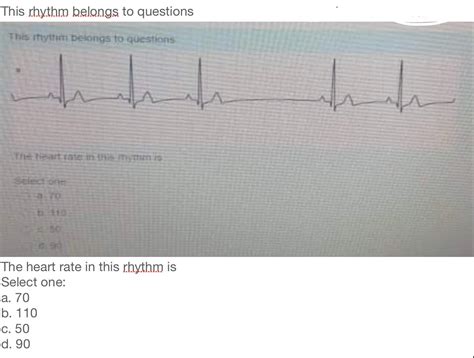 Solved This Rhythm Belongs To Questions This Ityythrm