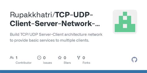 GitHub Rupakkhatri TCP UDP Client Server Network App Build TCP UDP Server Client Architecture