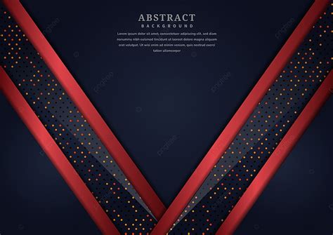 abstract dark blue geometric overlapping layer with border red with
