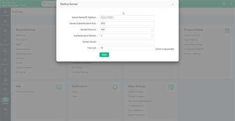 Radius Authentication Key Manager Plus