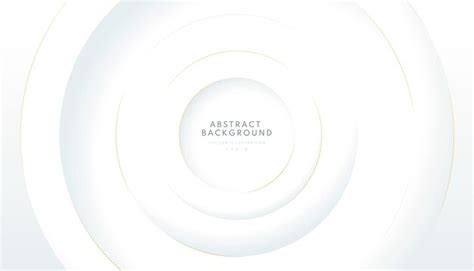 Premium Vector Gray And White Circular Line Architecture Geometry Tech Abstract Subtle