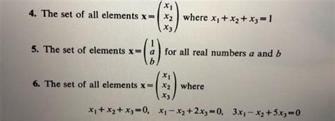 Solved EXERCISES In Each Of Problems Determine Whether Chegg Com