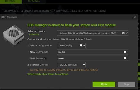 Sdkmanager Fail To Flash Jetson Agx Orin Jetson Agx Orin Nvidia
