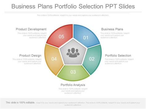 Business Plans Portfolio Selection Ppt Slides
