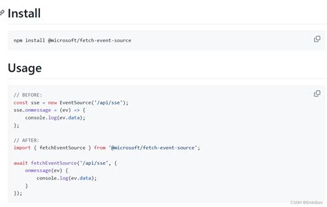 Vue实现post请求接口流式输出数据ssesse怎么使用post请求vue Csdn博客