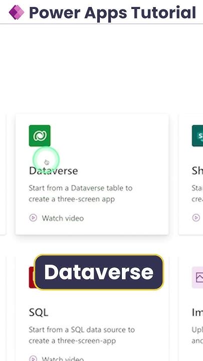 How To Create Power Apps Using Dataverse Youtube