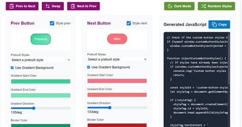 create custom storyline next back buttons
