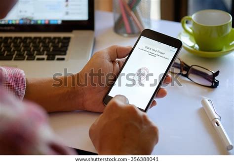 Fingerprint Sensor Phone Photos Images And Pictures Shutterstock