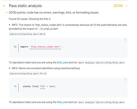 Static Analysis Score Can Be Improved · Issue 39 · Dint Devuniversal