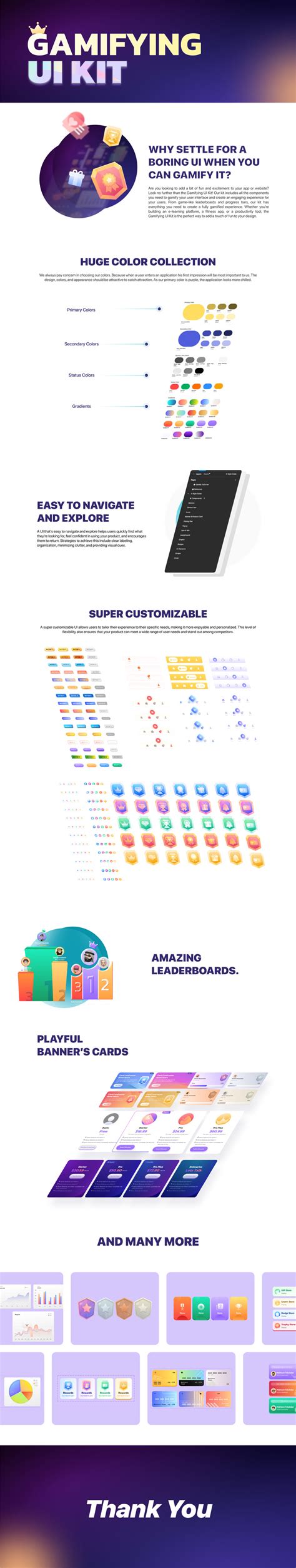 Gamiz Gamification Ui Kit 329738 Templatemonster