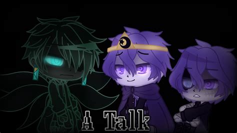 A Talk Nightmare Sans Gacha Club Sans Aus Youtube