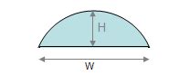 Radius Of An Arc Or Arch With Calculator Math Open Reference