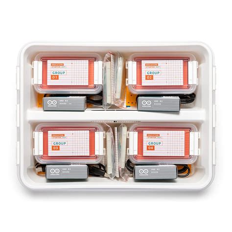 buy the arduino classroom pack akx00023 4 sets of starter kit ages 11