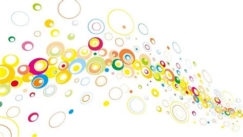 Colorful Circles Free Vector Download Freeimages