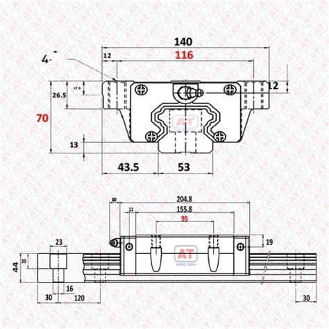 HGW HC WERB HGW Series Linear Guide Blocks CNC Linear Guideways WERB Abdul Traders