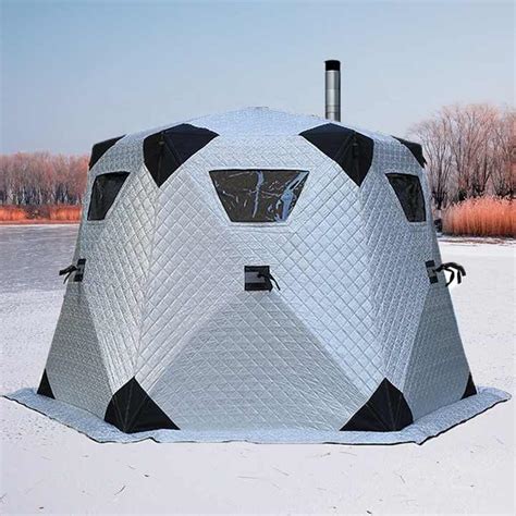Ome Winter Insulated Big Sauna Tent Ideal For Outdoor Camping
