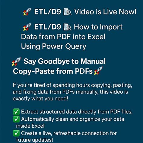 powerquery pdftoexcel excelautomation datacleaning 30daysofetl… rajeev tiwari