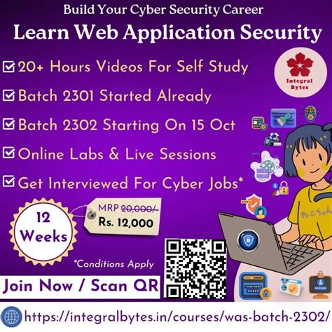Integral Bytes Skills Academy On Linkedin Cybersecurity Webapplicationsecurity Hackingskills