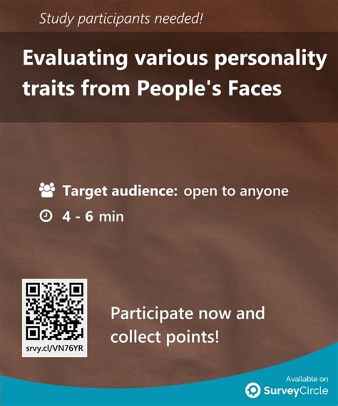 Rate Faces Personality Inference Rsurveycircle