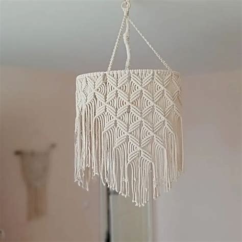 Абажур люстра светильник макраме бохо в магазине «๑๑ Macramesto ๑๑ на Ламбада маркете