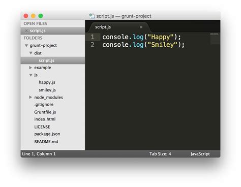 Grunt Using Grunt Plugin To Concatenate Files Grunt Dyclassroom