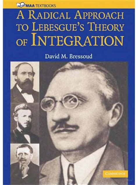 A Radical Approach To Lebesgues Theory Of Integration Part1 Pdf