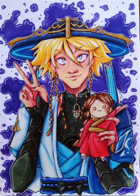 Disoxirribosa Alicein Mikuni Kakihara Tetsuya Scaramouche Genshin Impact Wanderer Genshin