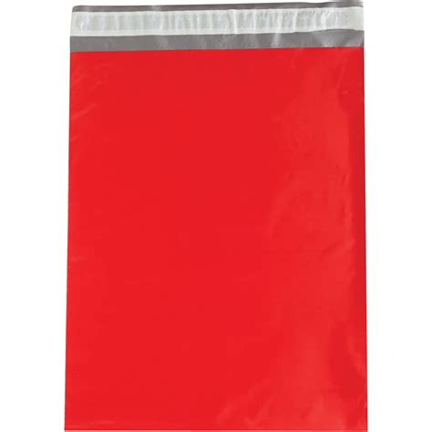12 X 15 12 Red Poly Mailers