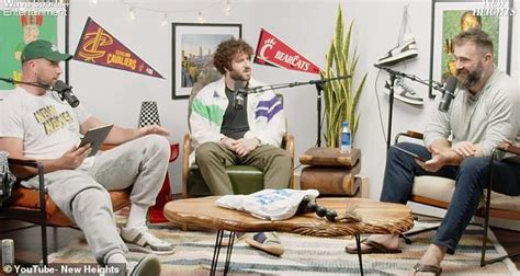 Lil Dicky Opens Up To The Kelce Brothers On Giving Up His Super Bowl Tickets Getting Brad Pitt