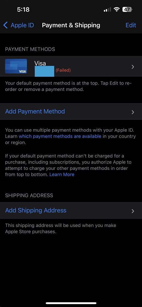 Wont Let Me Verify My Card When I Add The Info It Loads Forever Until