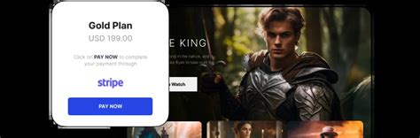 Integrate Stripe Into Your Streaming Platform
