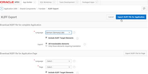 Oracle Application Express 18 Translating An App 2 Of 2