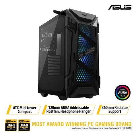 Jual Casing Asus Tuf Gaming Gt Mid Tower Tempered Glass Shopee Indonesia