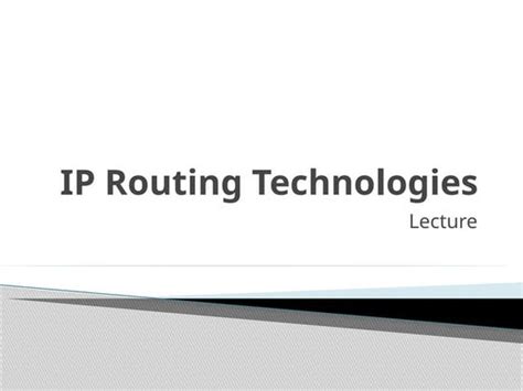 Default Routing Pdf Computer Networking Computing