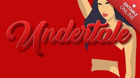 Undertale Text Effect Generator