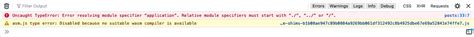 Uncaught Typeerror Error Resolving Module Specifier Application” On Rails 7 In Firefox · Issue