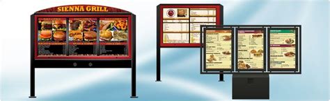 Digital Drive Thru Led Drive Thru By Triad Displays Digital Menu