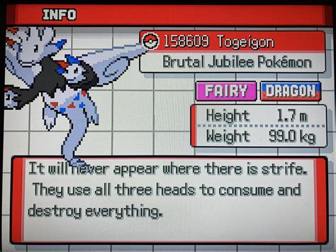 Some Of The Dex Entries Are Just Too Funny R PokemonInfiniteFusion